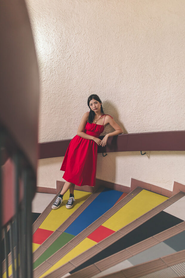 Fashion shoot at The Projector