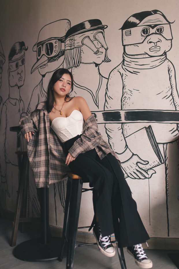 Fashion shoot at The Projector