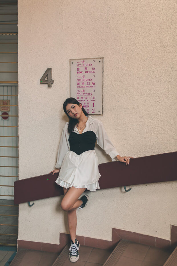 Fashion shoot at The Projector