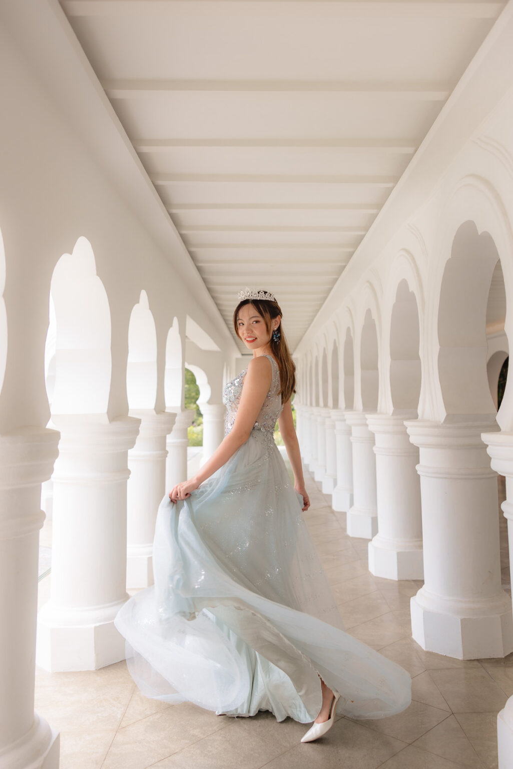 Dreamy prewedding photoshoot at Gallop Extension, Botanic Gardens